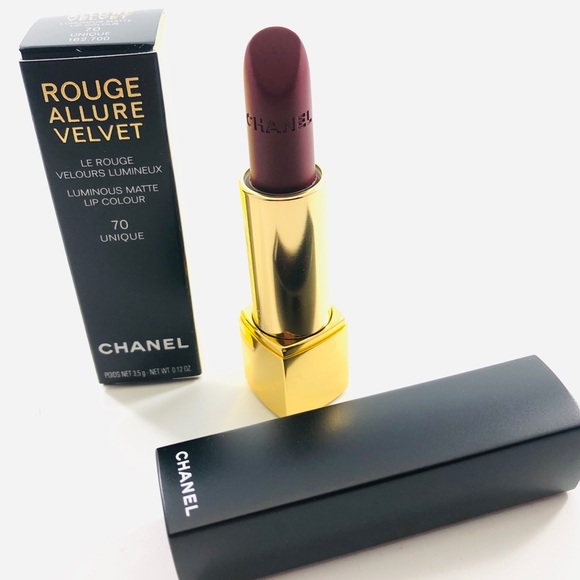 CHANEL | Makeup | Chanel Rouge Allure Velvet Lipstick 7 Unique | Poshmark